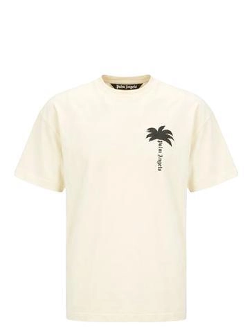 Palm Angels T-shirt Size Cotton - Cream