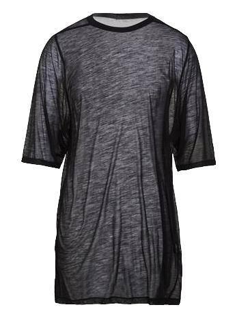 Rick Owens T-shirt Size Wool, Polyester - Black