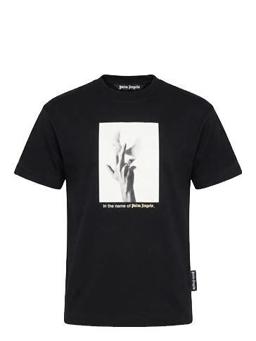 Palm Angels T-shirt Size Cotton - Black