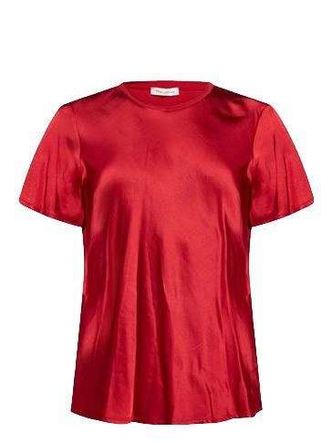 MANILA GRACE Viscose & Elastane T-shirt - Red