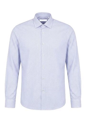 MANUEL RITZ Shirt Size Cotton - Blue