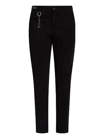 Paul & Shark Cotton, Lyocell, And Elastane Twill Chino Pants - Black