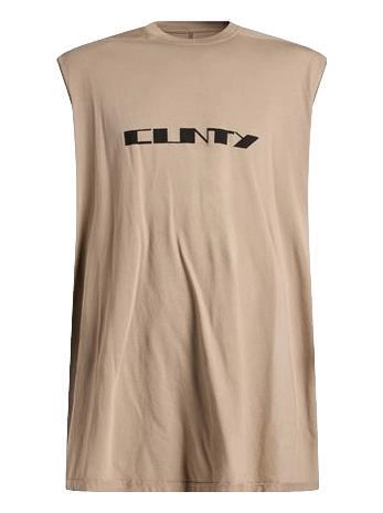 Rick Owens T-shirt Size Cotton - Beige
