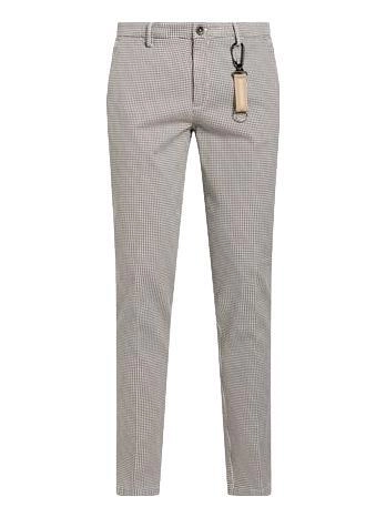 MANUEL RITZ Pants Size Cotton, Elastane - Grey