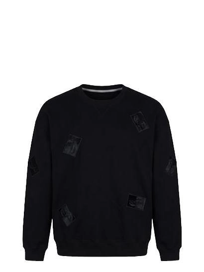 JACOB COHЁN Cotton Sweatshirt With Brand Logo - Black