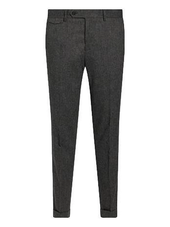 PAOLONI Virgin Wool Blend Chino Pants - Grey