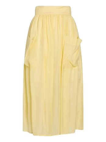 COMPAGNIA ITALIANA Midi Skirt - Yellow