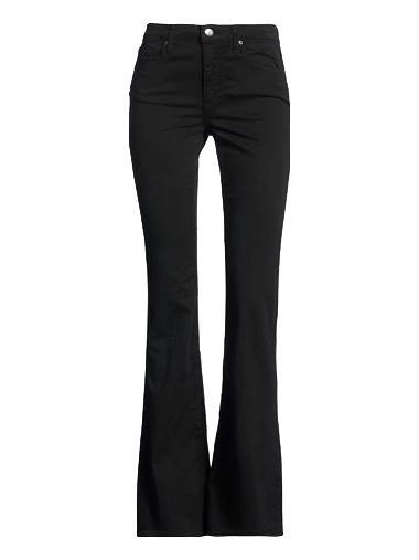 Armani Exchange Cotton Stretch Bootcut Pants - Black