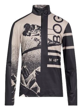 Bogner T-shirt Size Polyester, Elastane - Grey