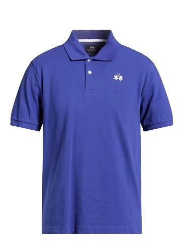 LA MARTINA Polo Shirt Size Cotton - Blue