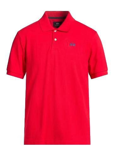 LA MARTINA Polo Shirt Size Cotton - Red