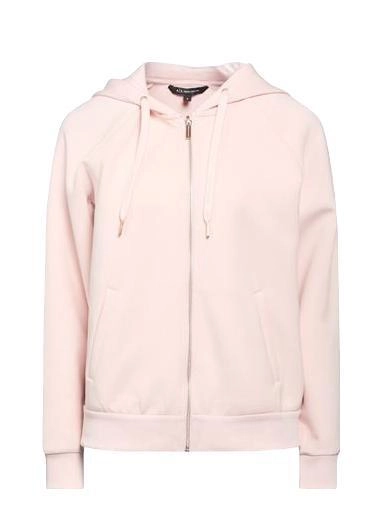 Armani Exchange Zip-up Hoodie - Pink