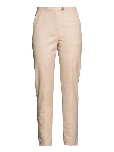 Agnona Wool Elastane Skinny Pants - Beige