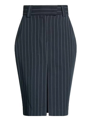 COMPAGNIA ITALIANA Midi Pencil Skirt - Blue