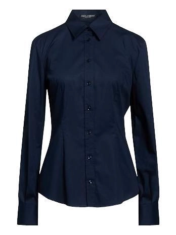 Dolce & Gabbana Cotton Elastane Shirt - Navy