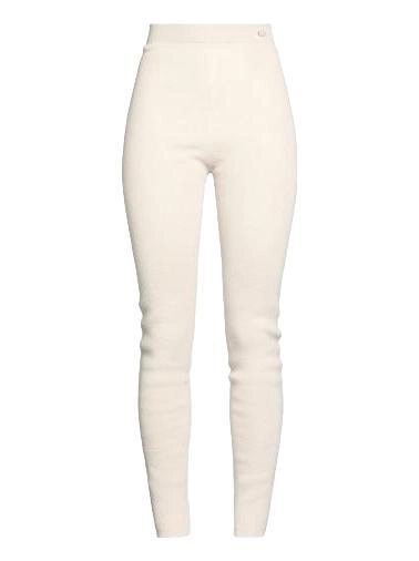 Agnona Cashmere Skinny Pants - Light Grey