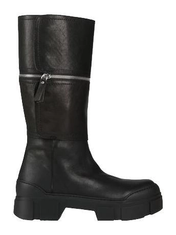 VIC MATIE Leather Boots - Black