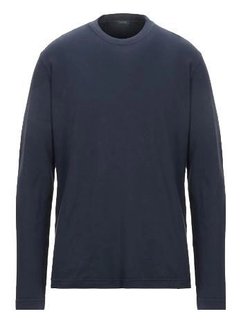 ZANONE T-shirt Size Pima Cotton - Blue