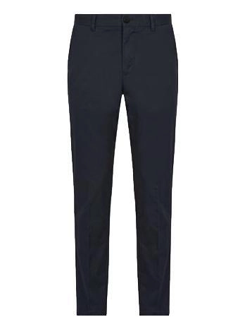 BOSS Chino Pants In Lyocell, Cotton, And Elastane - Midnight Blue