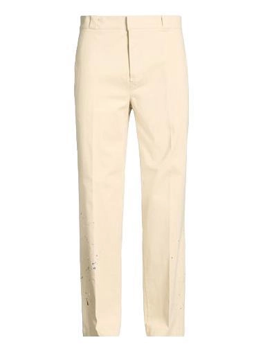 THE EDITOR Military Cotton And Elastane Pants - Beige