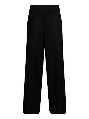 Giorgio Armani Virgin Wool Tailored Pants - Black