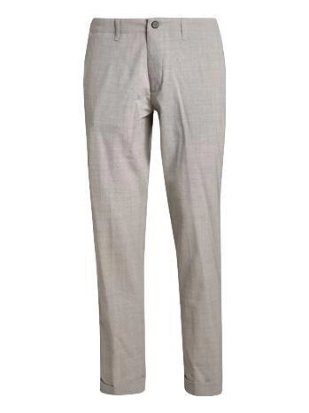 Eleventy Wool And Elastane Chino Pants - Light Grey