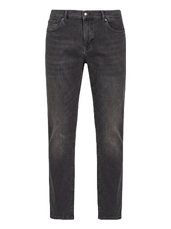 Iceberg Cotton Elastane Tapered Jeans - Charcoal