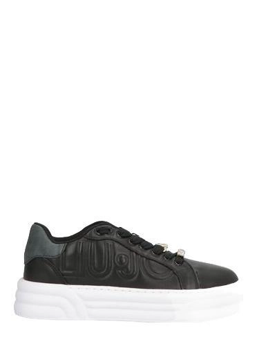 Liu Jo Sneakers In Calfskin - Black