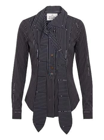 VIVIENNE WESTWOOD Shirt Size Cotton, Viscose, Polyester - Black