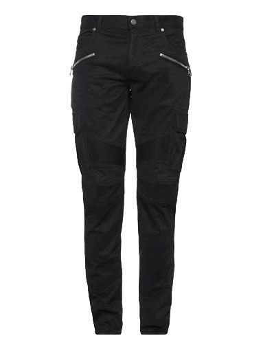 Balmain Cotton Blend Cargo Pants - Black
