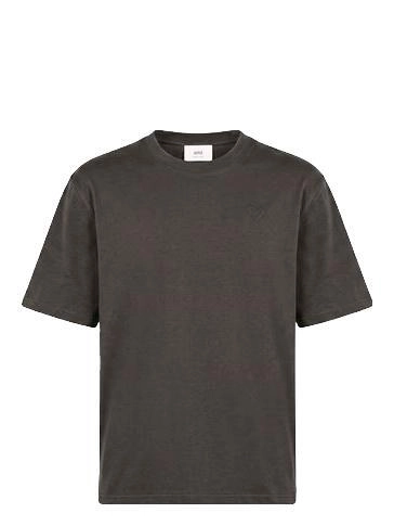 AMI Paris T-shirt Size Cotton - Grey