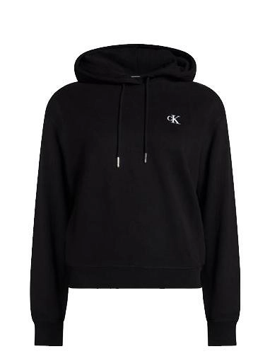 Calvin Klein Cotton Polyester Hoodie - Black
