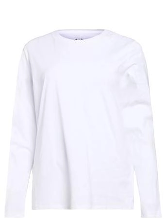 Armani Exchange Cotton Bodycon Mini Dress - White