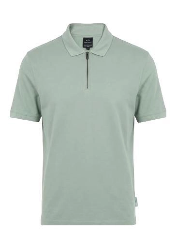 Armani Exchange Polo Shirt Size Cotton, Elastane - Green