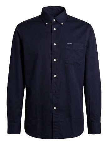Façonnable Shirt Midnight Size Cotton - Blue