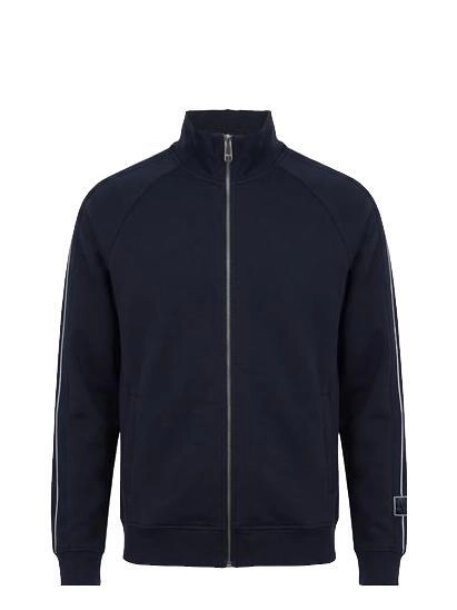 Armani Exchange Cotton Blend Sweatshirt - Blue