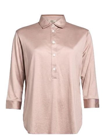 Herno Silk, Cotton, And Viscose Blend Top - Antique Rose