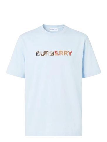 Burberry T-shirt Size Cotton, Elastane - Blue