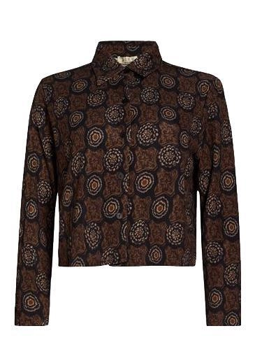 SIYU Viscose Lightweight Knit Shirt - Black