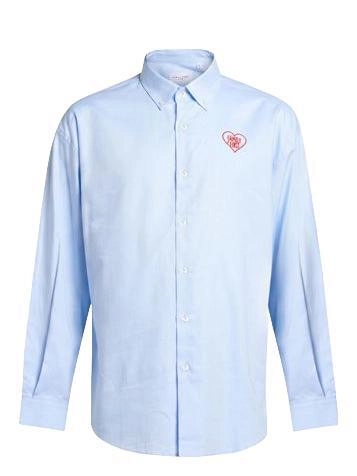 FAMILY FIRST Shirt Size Cotton - Blue