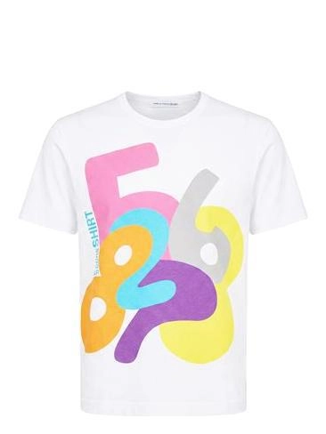 Comme Des Garçons T-shirt Size Cotton - White