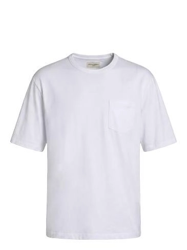 Officine Générale T-shirt Size Cotton, Modal - White