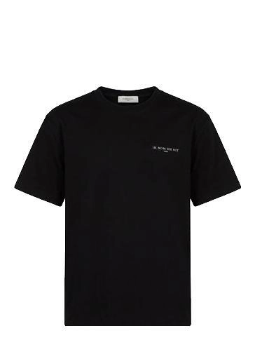 IH NOM UH NIT T-shirt Size Cotton - Black