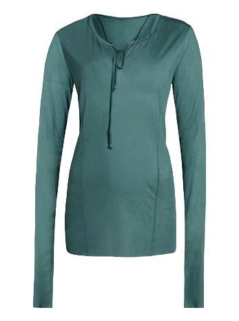 Masnada Emerald Viscose And Silk Blend Knit Top - Green
