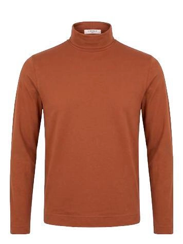 CIRCOLO 1901 T-shirt Rust Size Cotton, Elastane - Red