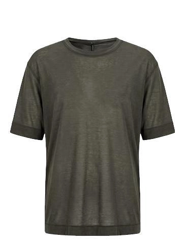 Masnada Military Cotton T-shirt - Green