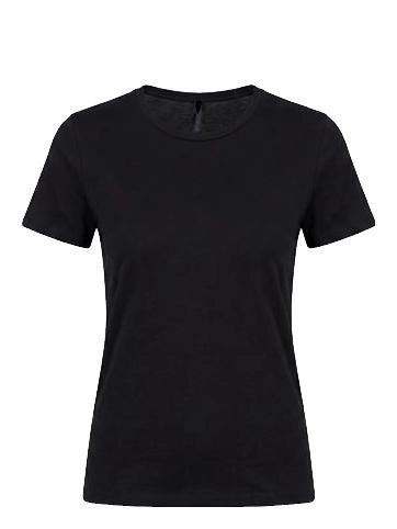 SKIMS Cotton Elastane T-shirt - Black