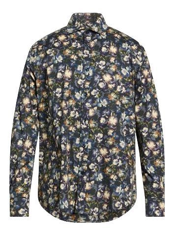 Paul & Shark Shirt Size Cotton, Elastane - Navy