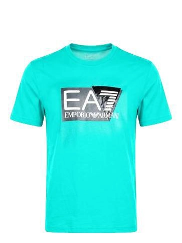 EA7 T-shirt Size Cotton - Blue