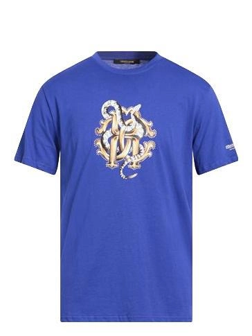 Roberto Cavalli T-shirt Size Cotton - Blue